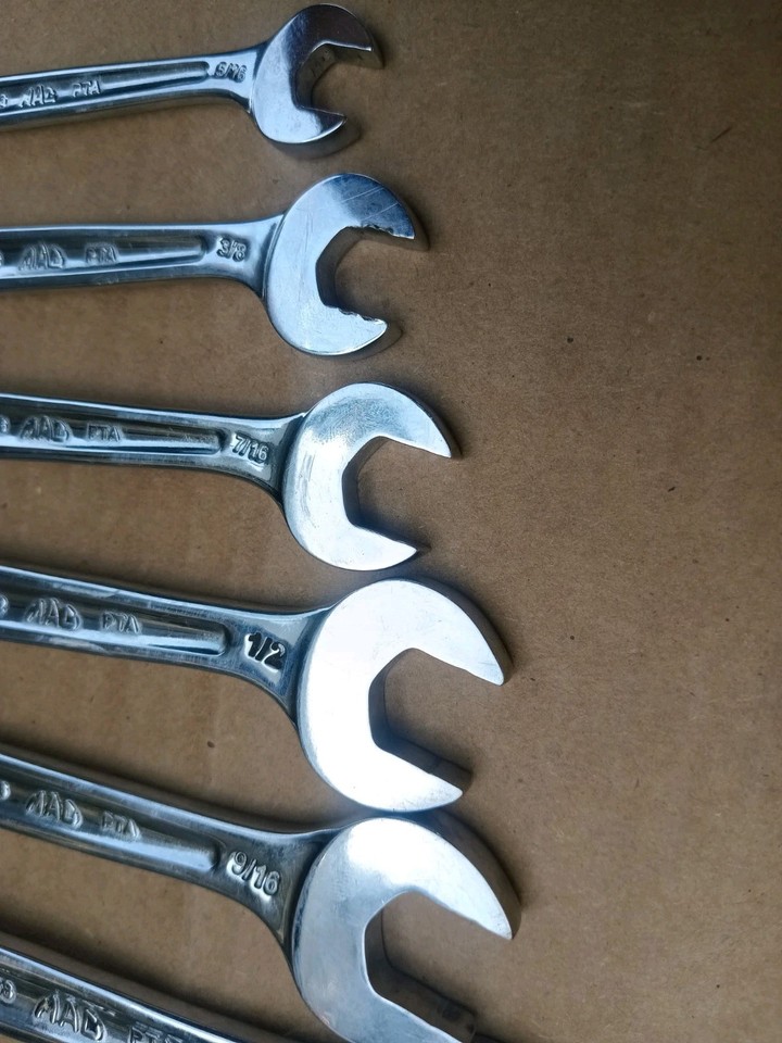 Mac Tools . RWF-PTA 8-Pc SAE Flexible-Head Ratcheting Wrench Set | eBay