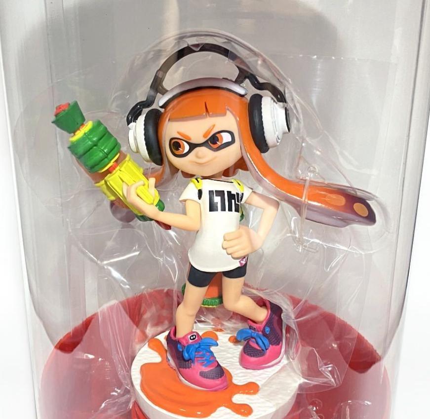 Nintendo Tokyo Store Limited Figure Statue Splatoon Incling PVC ABS ...