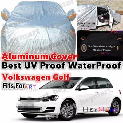 Fits Volkswagen Golf Polo waterproof UVproof Aluminum carcover Fit VW ...