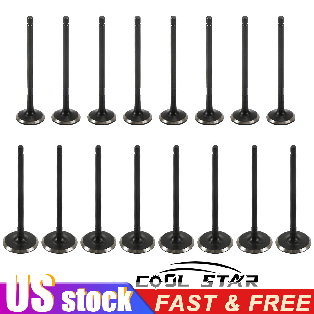 New 16Pcs Engine Intake Valve&Exhaust Valve 222112E400 Fit For Hyundai ...