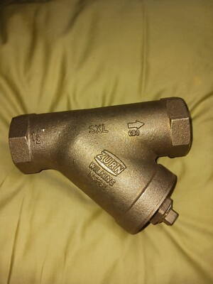 One New Zurn Wilkins Big 1.5" brass wye w lid. Brand New. Plumbing. | eBay