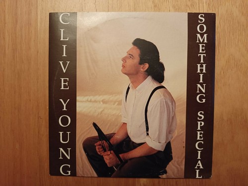 CLIVE YOUNG - SOMETHING SPECIAL - RARE 7" 45 VINYL RECORD w SAMPLE PICT ...