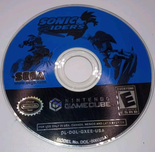 Sonic Riders Nintendo GameCube Authentic DISC ONLY Tested And Working ...