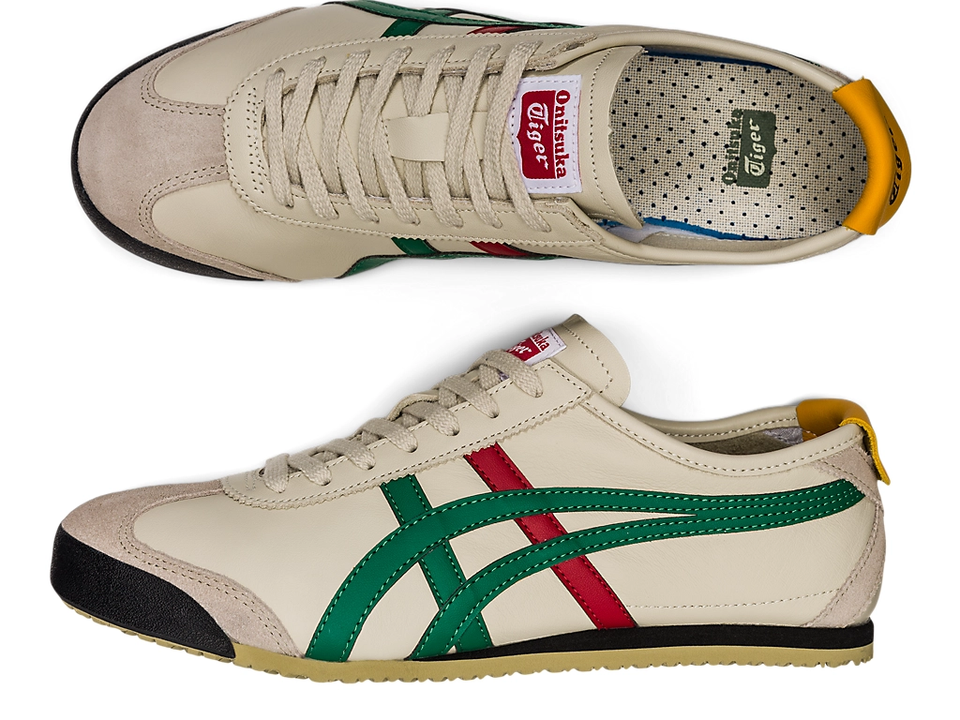 Onitsuka Tiger MEXICO 66 Sneakers Unisex 1183C102 201 BIRCH/GREEN M9.5 ...