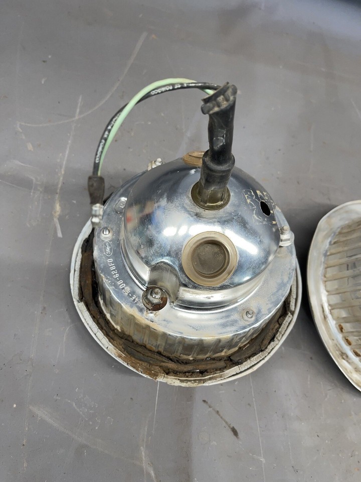 1962 Ford Fairlane Tail Light Lamp Taillight Lens OEM Bezel Ranchero ...