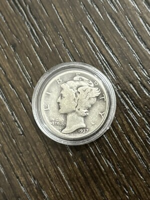 Mercury Head Dime 1937 San Francisco (RARE) Great condition! | eBay