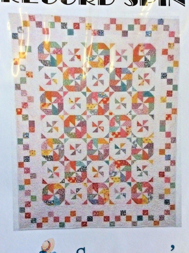 SUZANNE'S QUILT SHOP - RECORD SPIN QUILT PATTERN-70 X 90 | eBay