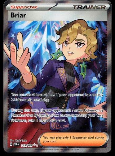Briar 163/142 Stellar Crown Full Art Holo Pokemon Card | eBay