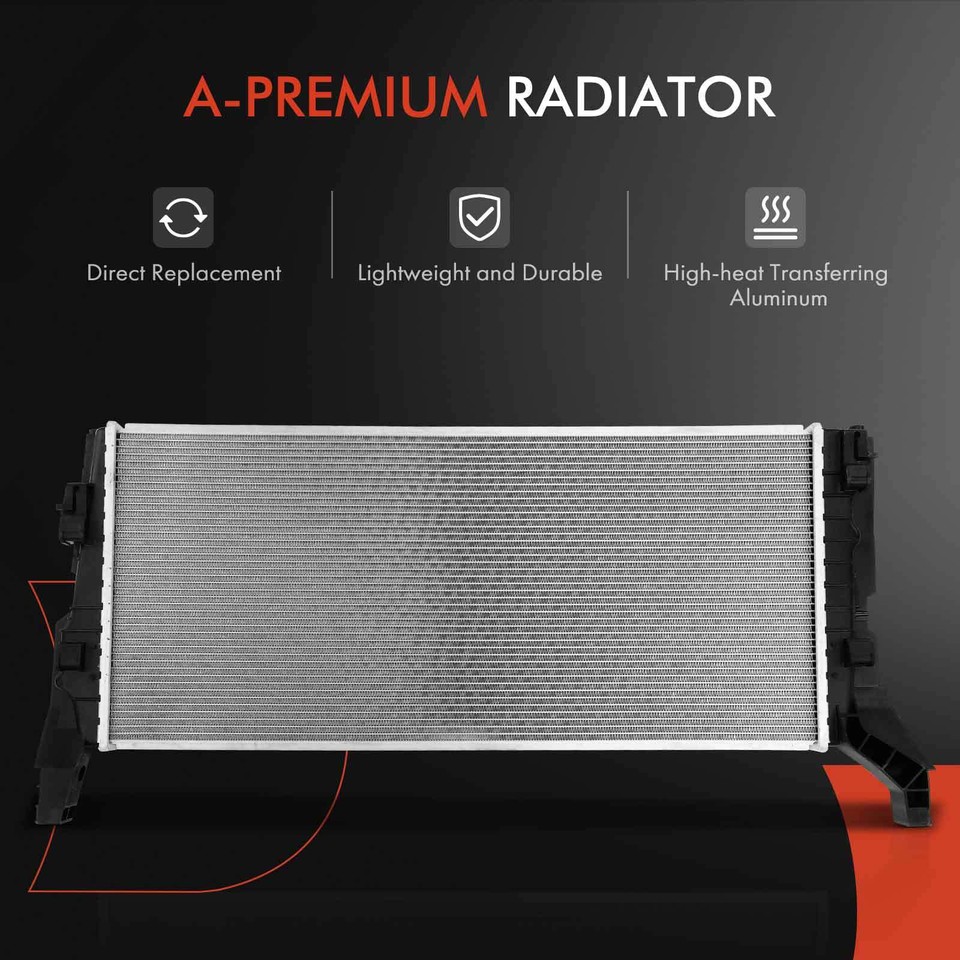 2x Radiator & AC Condenser w/Receiver Drier Kit for Mini Cooper R57 14 ...