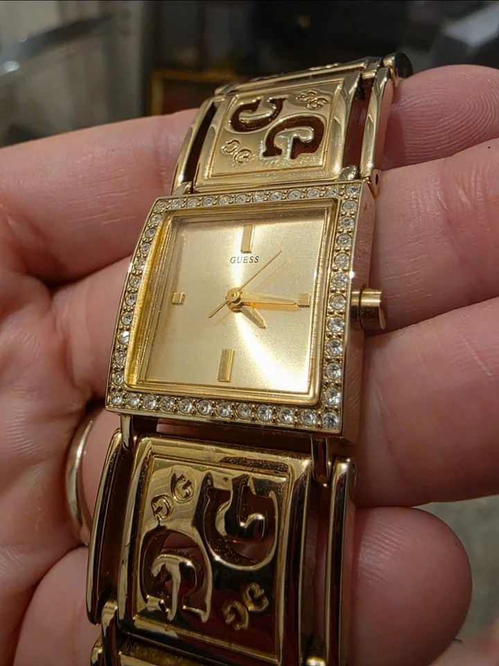 Guess Ladies Watch, Women's Gold Champagne Colour Watch | eBay UK