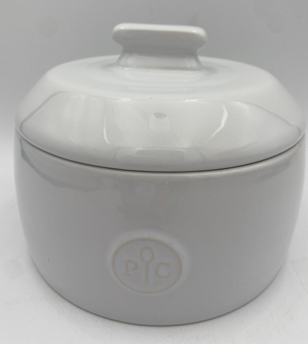 Pampered Chef Microwave Pasta Cooker White Ceramic Bowl 18B Dog Dish ...