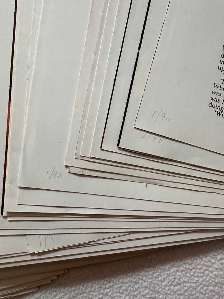 PLAYBOY LOT OF 68 VINTAGE CENTERFOLDS ONLY 1990's (NO MAGAZINES) NO ...