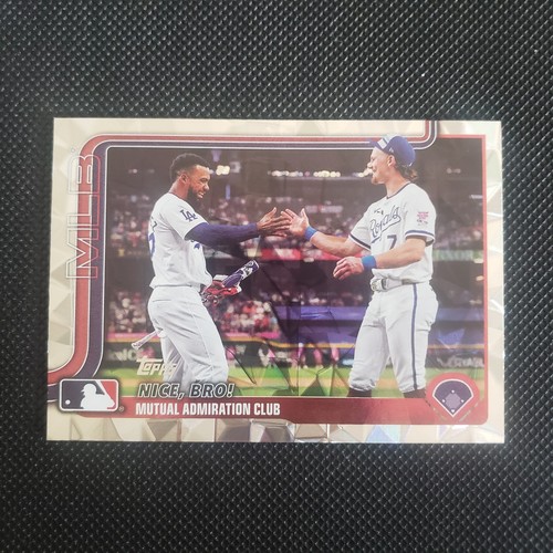 2025 Topps Witt Jr/Hernandez Nice Bro Mutual Admiration Club Diamante ...