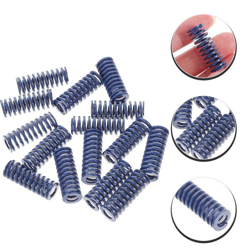 15 Pcs Compression Spring Springs Small Mini Coil Extended Compressed ...