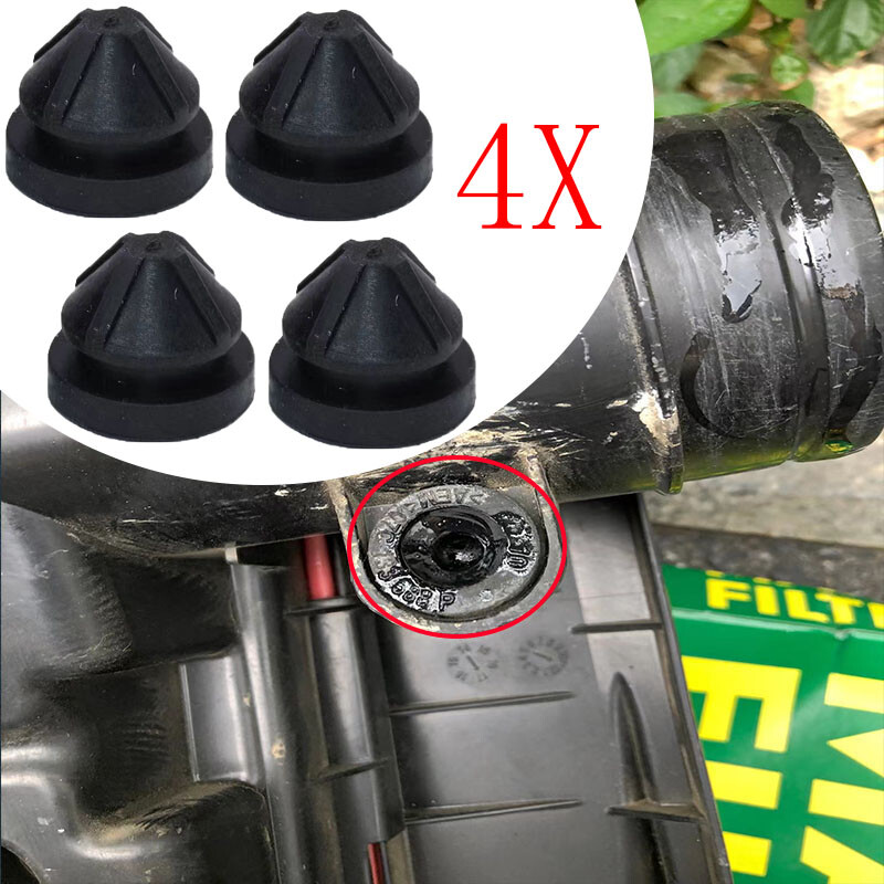 4X Car Rubber Pier Of Air Filter Shell Buffer For Vw Audi Seat Skoda ...