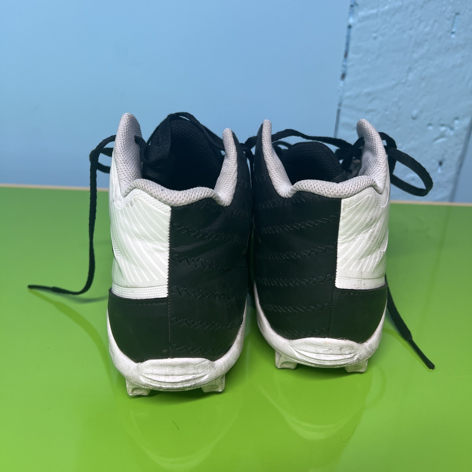 Adidas Clu Mens Football Soccer Cleats 600001 White Size 9 | eBay