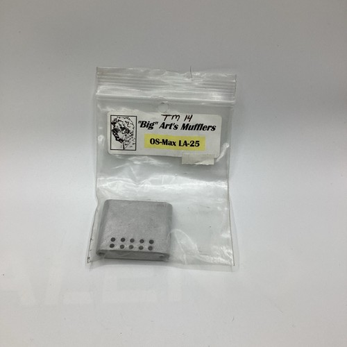 NOS Vintage ‘Big’ Art’s Mufflers Model RC Airplane OS-Max LA-25 Muffler ...