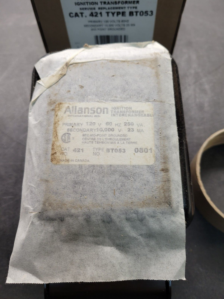 NEW Allanson 421 Type BT053 Ignition Transformer NOS NIB | eBay