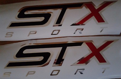 STX sport decal sticker, special edition truck (set ) | eBay