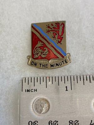 Authentic US Army 37th Field Artillery DI DUI Insignia Unit Crest 7H | eBay