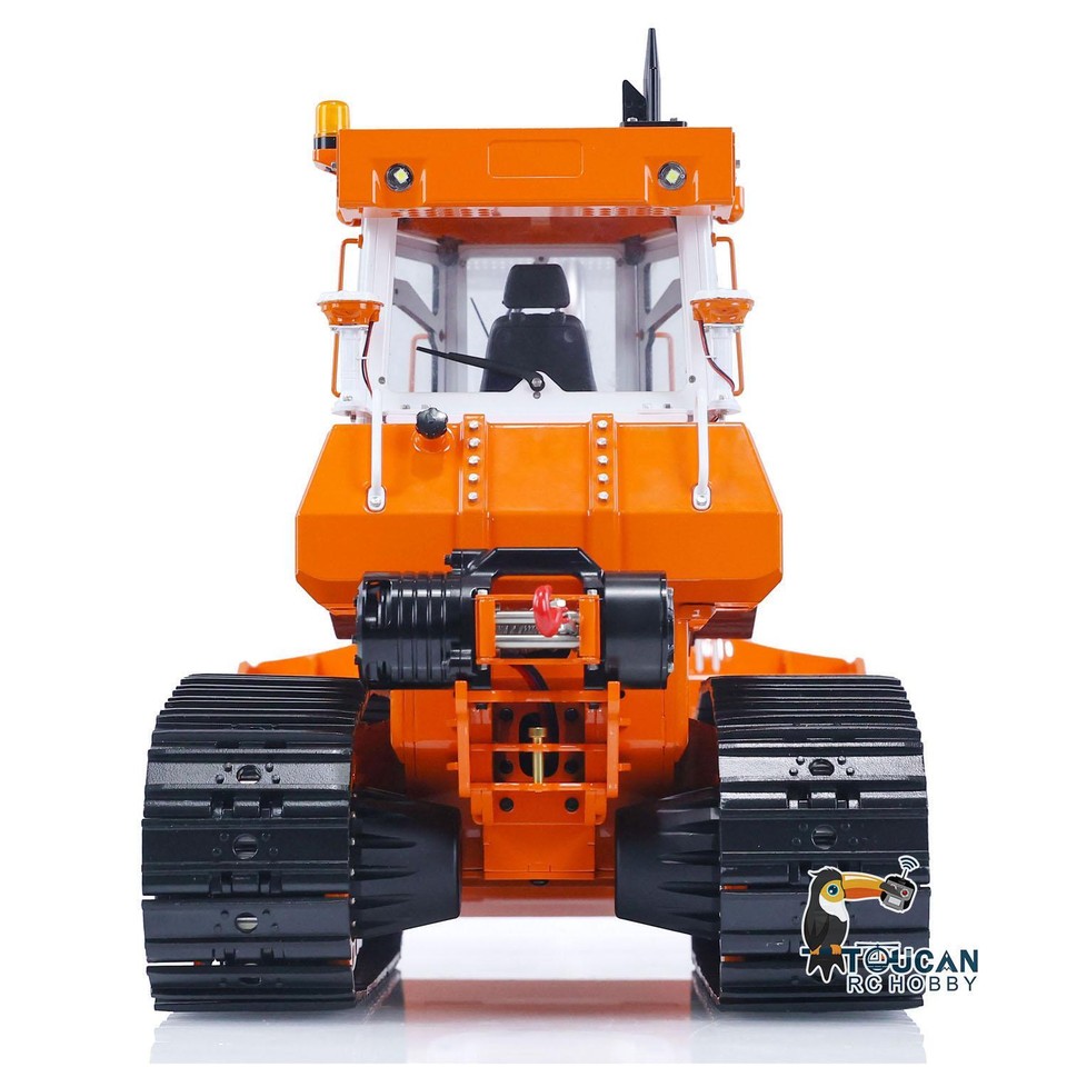 Aoue 850K LESU 1/14 RC Metal Hydraulic Dozer Remote Control Bulldozer ...