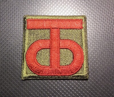 U.S.ARMY WW2 CUT-EDGE 90th INFANTRY DIVISION PATCH | eBay