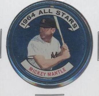 1964 Topps Coins - Bat on Right Coin Side #131 Mickey Mantle for sale ...