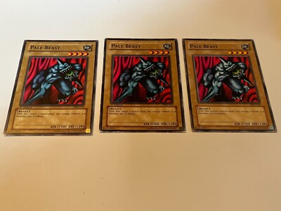 3X Pale Beast - MRD-047 - 3 X3 Yugioh Yu Gi Oh! Playset Mixed | eBay