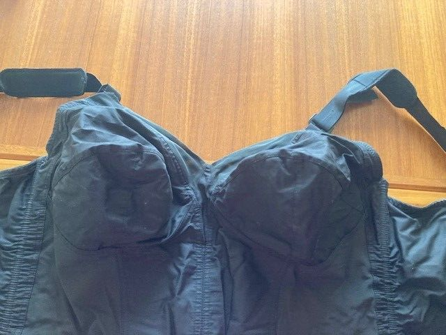 New in box Exquisite Form Fully long black bra, size 44C | eBay