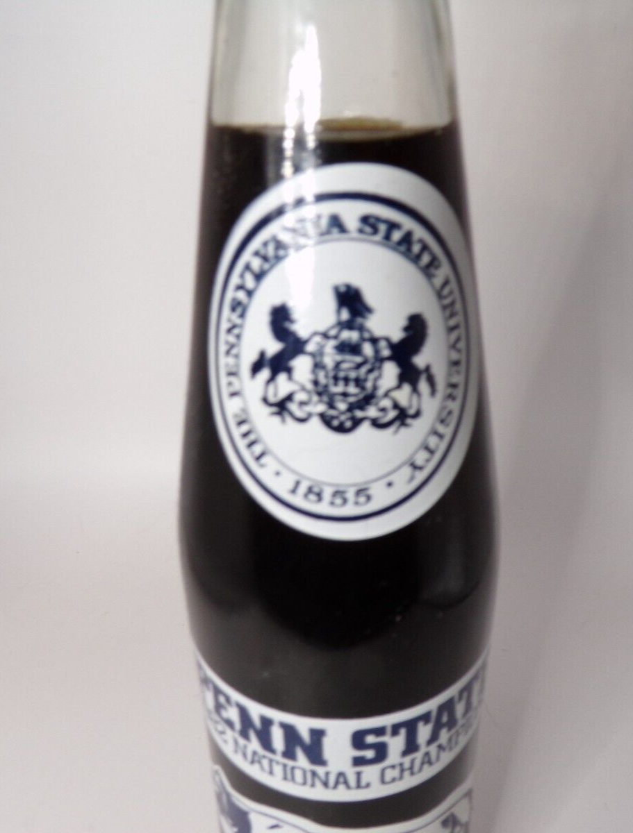 Vintage 1982 Penn State National Champions Unopened Coca Cola Coke ...