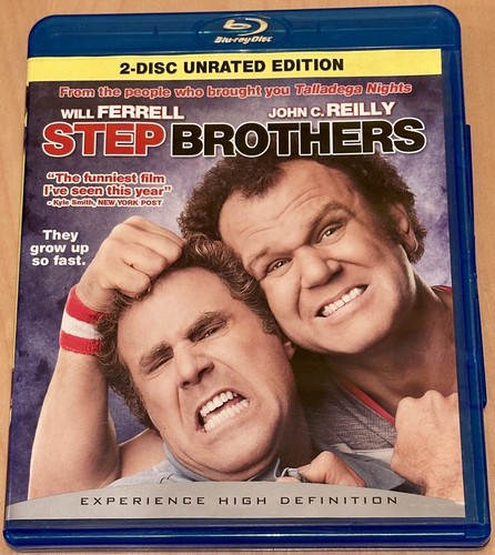 Step Brothers Will Ferrell & John C. Reilly Blu-Ray DVD | eBay