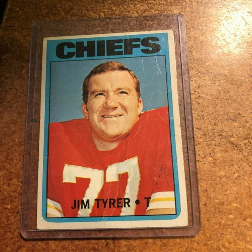 1972 Topps Football # 111 Jim Tyrer | eBay