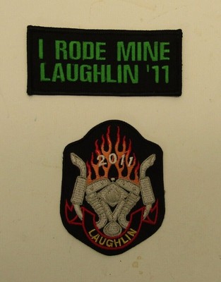 Laughlin 2011 Bike Week 2 Flaming Engine Fire Patches I Rode Mine ...