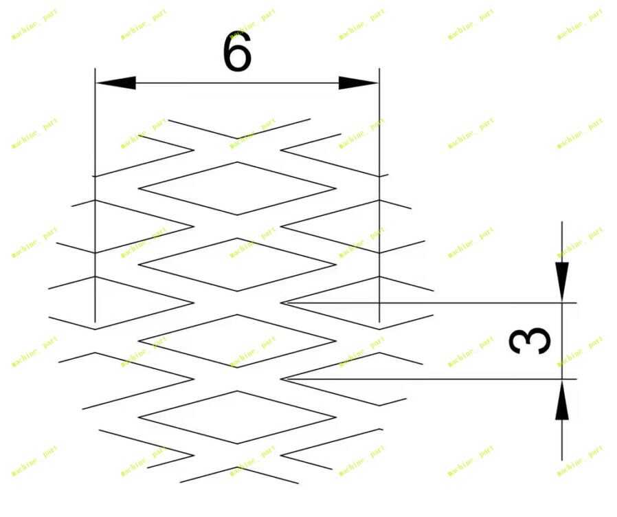 Metal Titanium Mesh +Frame Perforated Diamond Holes Plate Expanded ...
