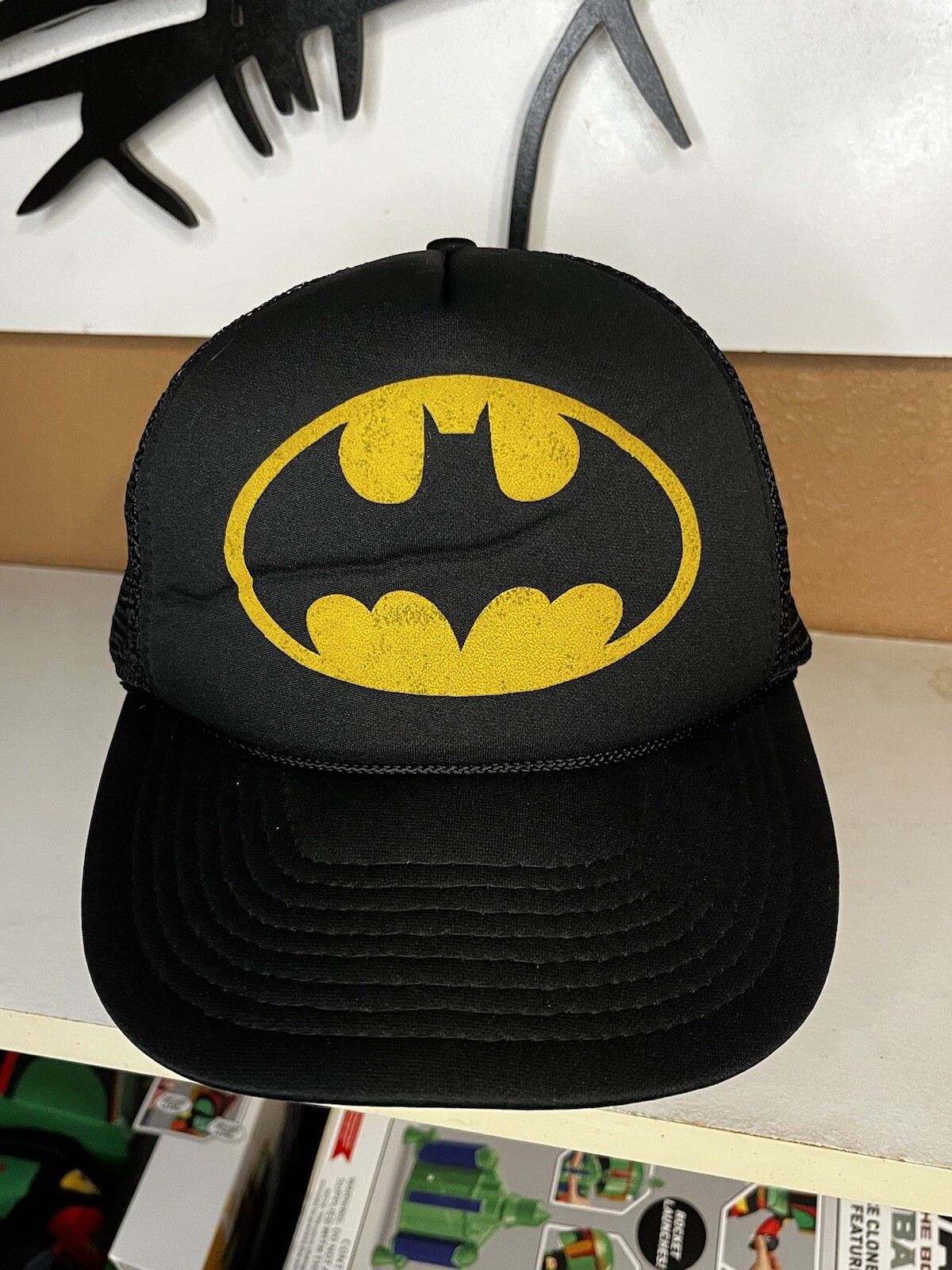 Vintage Mohrs Batman Mesh Snap Back Trucker Hat OSFM - Gem