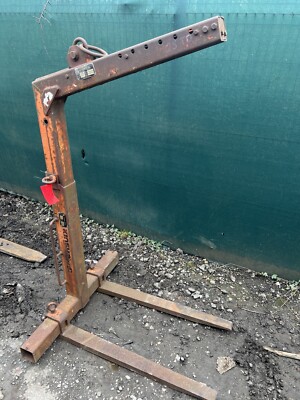 Kinshoffer Pallet Forks Grab £350+vat Lifting Crane Digger Hiab Block ...
