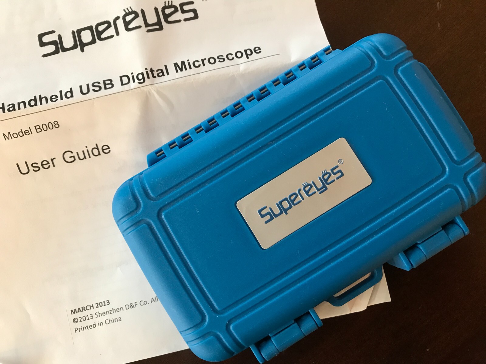 Supereyes B008 Digital Microscope 1-500X USB HandHeld Portable Boxed Kit | eBay