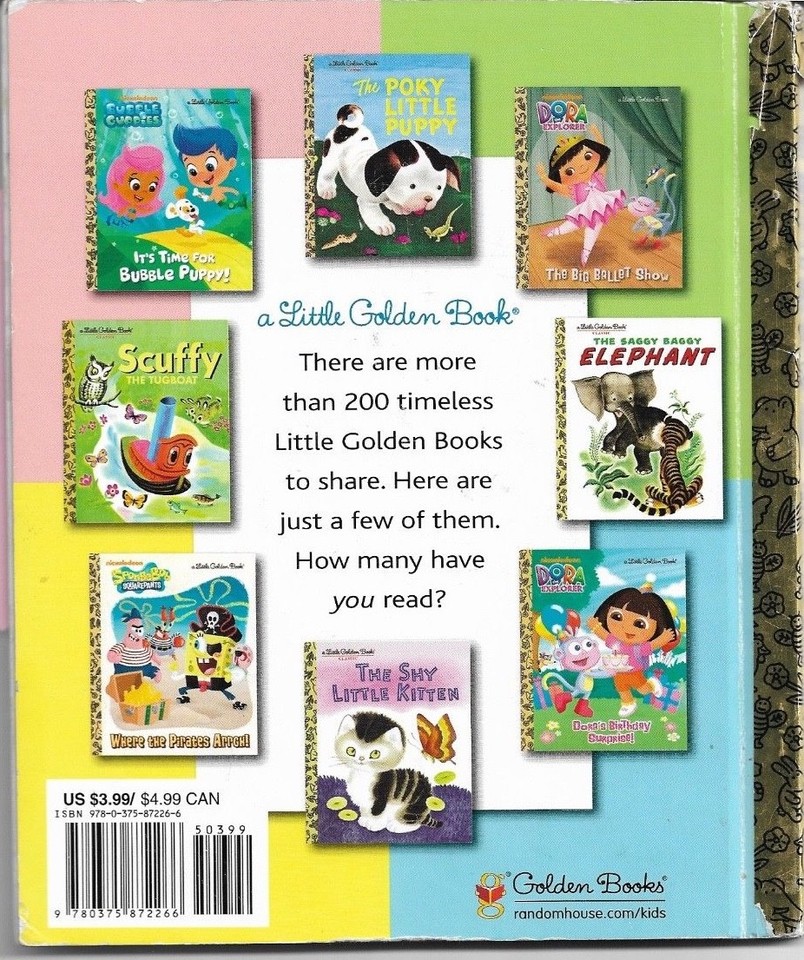 Little Golden Book- Dora the Explorer: DORA'S AND THE UNICORN KING ...