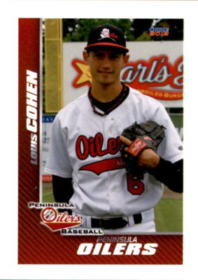 2012 Peninsula Oilers Choice #4 Louis Cohen Temecula California CA ...