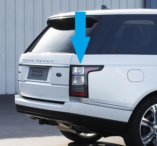 Land Rover Rear Tail Lamp Lens RH Range 13 - 17 LR053536 Valeo for sale ...