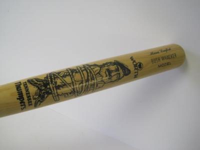 TENNESSEE THUMPERS BASEBALL BAT WOOD WORTH BUSH WHACKER GULF WAR SADDAM ...