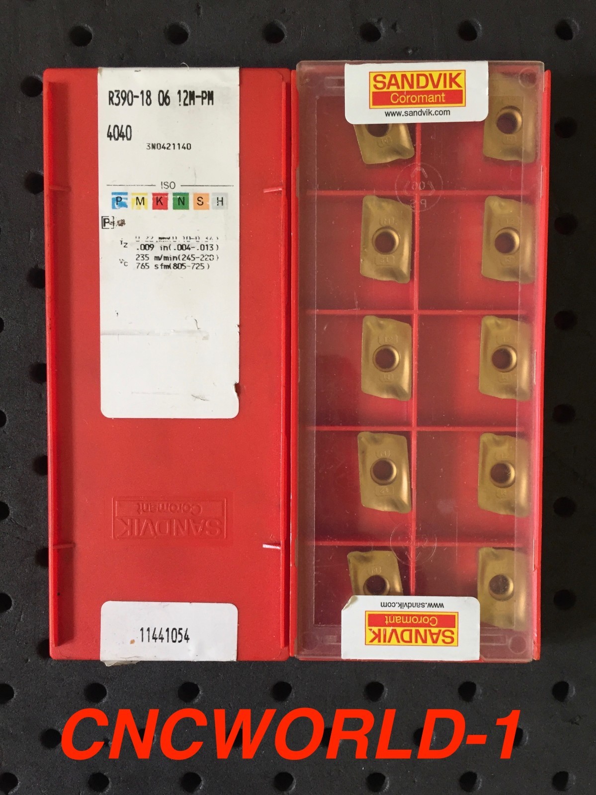 20 Pcs Sandvik R390-18 06 12M-PM 4040 , 2 Box ! MONEY BACK GUARANTEE ...