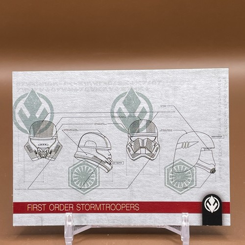 First Order Stormtroopers S-3 STAR WARS TOPPS Movie Card Lucas film ...
