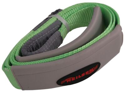 12 Ton Off Road 4X4 Recovery Winch Tow Sling Rope & Tree Trunk ...