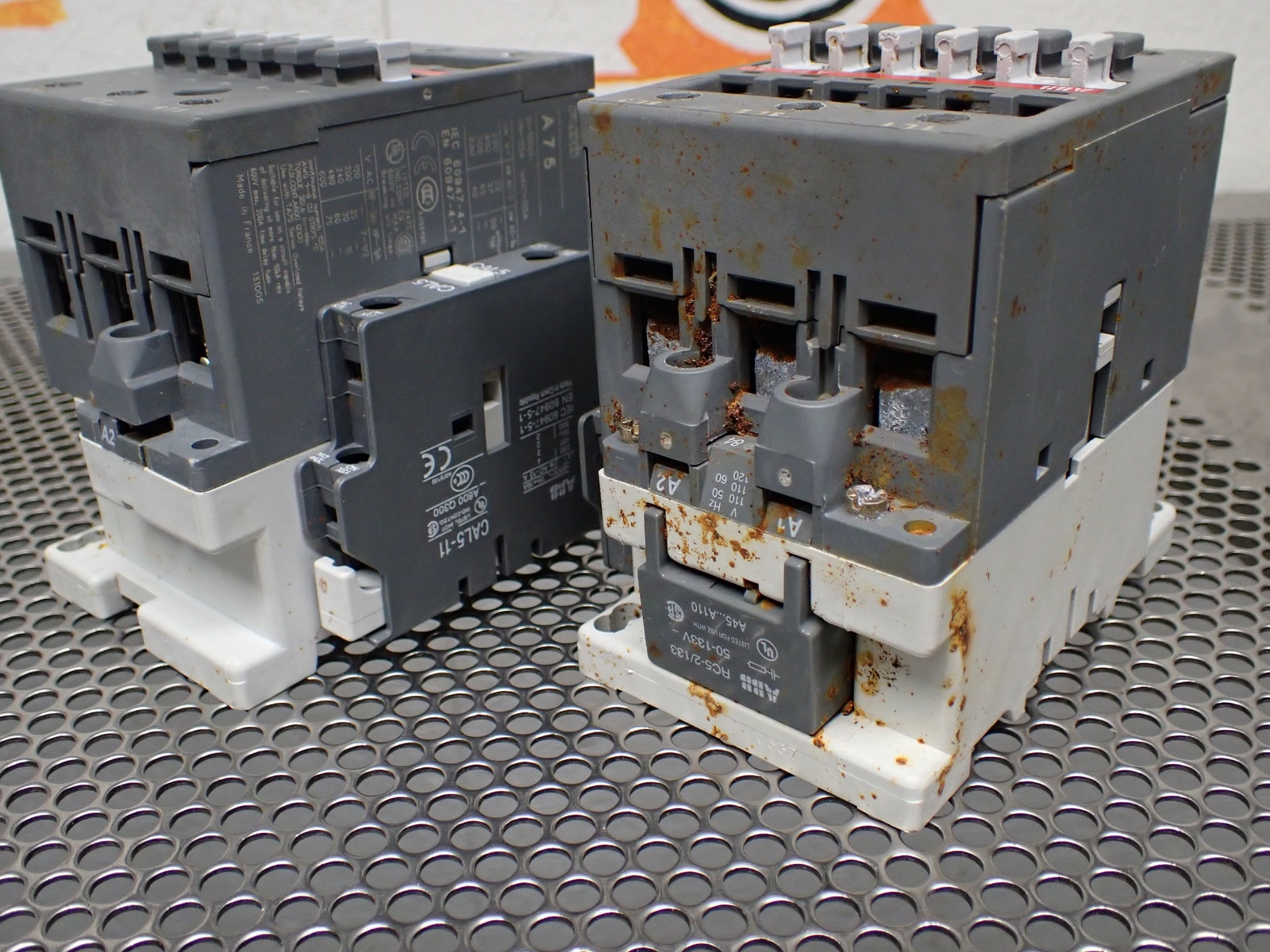 ABB A75-30 Contactor 110/120V 50/60Hz Contactor CAL5-11 & RC5-2/133 ...