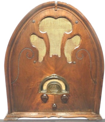 vintage U.S. GLORITONE 99A CATHEDRAL RADIO: Pretty Good Sound for an ...