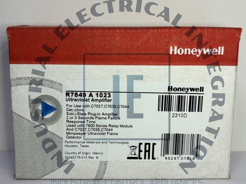 New Original Honeywell R7849 A 1023 Ultraviolet Flame Amplifier ...