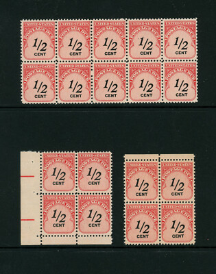 USA Scott # J88 In Blocks VF OG NH US (total 18) Stamps Cat $27 | eBay