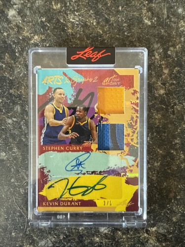 Leaf Arts & Graphs Stephen Curry/ Kevin Durant Duel Signature 1/1 | eBay