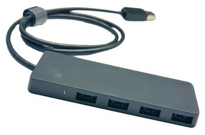 A7516016 4-Port Ultra-Slim USB 3.0 Hub: Color Black | eBay